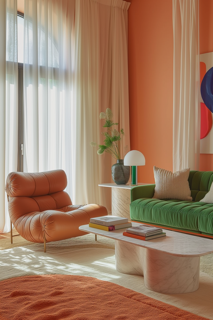 Peach Fuzz - Interior Design Stories
